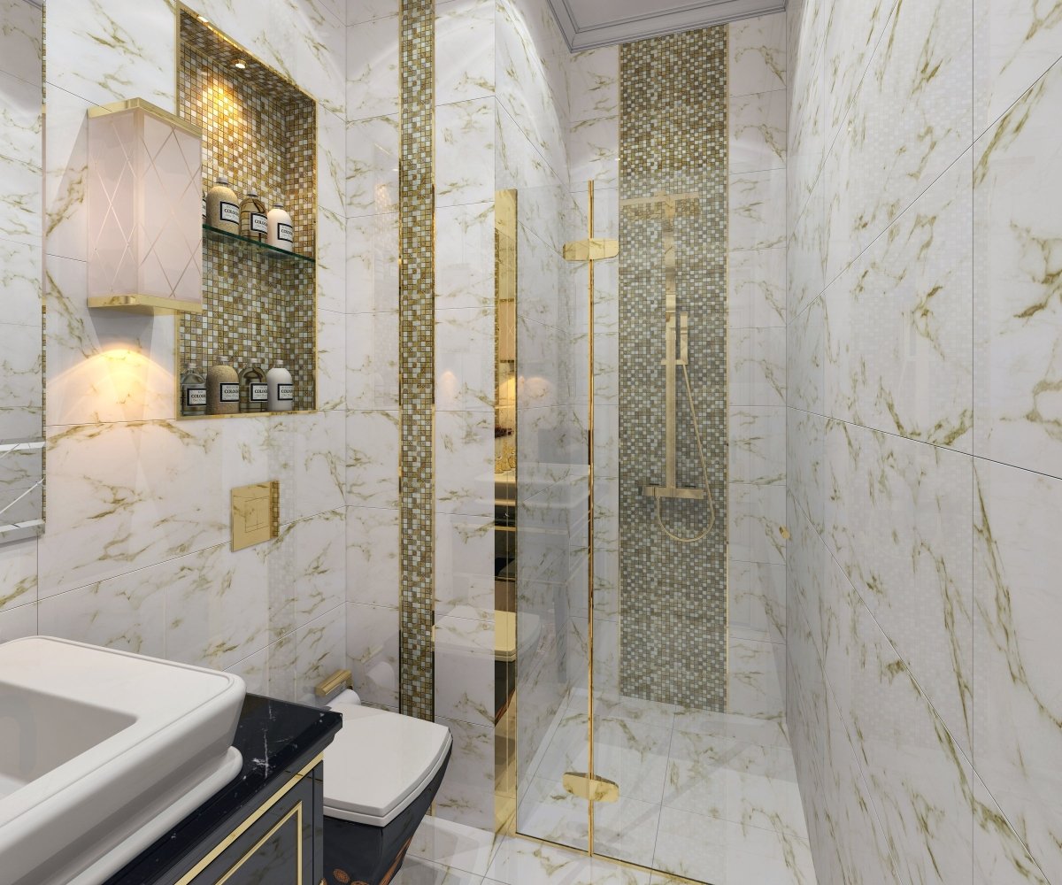 Comfortable Bathroom Design: Impressive and Eye-catching Details ...